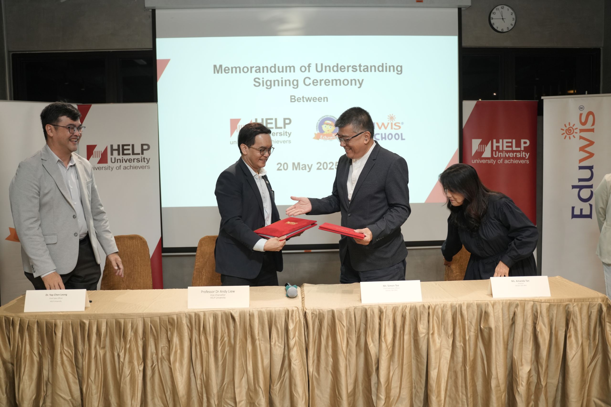 MOU Signing Ceremony: HELP University × Eduwis | Eduwis
